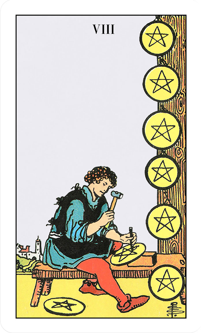 Eight of Pentacles